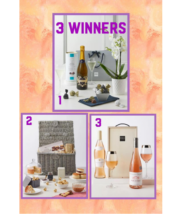 Enter Raffle to Win 3 Marks & Spencer Hampers hosted by Bev Nicholson