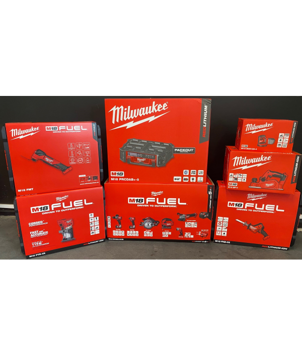 Enter Raffle to Win MILWAUKEE BUNDLES hosted by Powertoolmate prizes