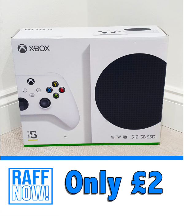 Enter Raffle to Win XBOX SERIES S! ONLY £2 hosted by RaffNow