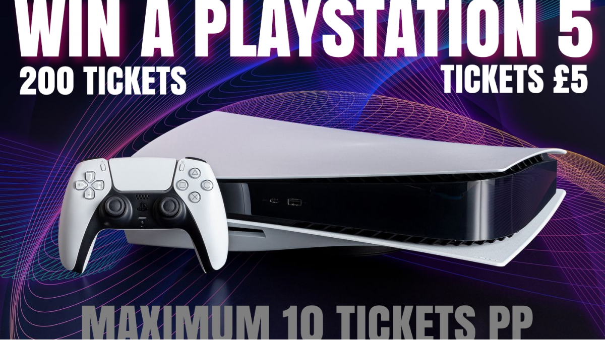 Enter Raffle to Win WIN A PLAYSTATION 5 hosted by Game Swap Shop UK