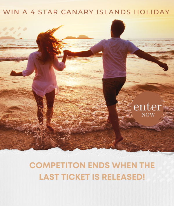 Enter Raffle to Win 4* Canary Islands Holiday hosted by BreakoutComps