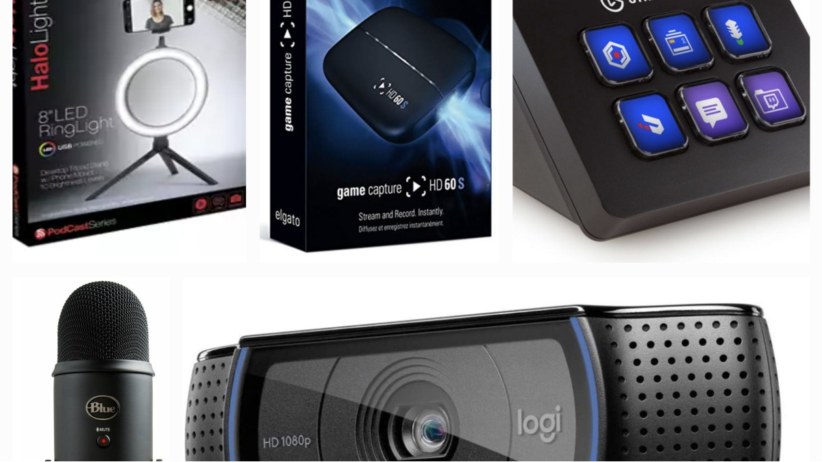 Enter Raffle to Win Technology streamer setup hosted by Liam Bowen