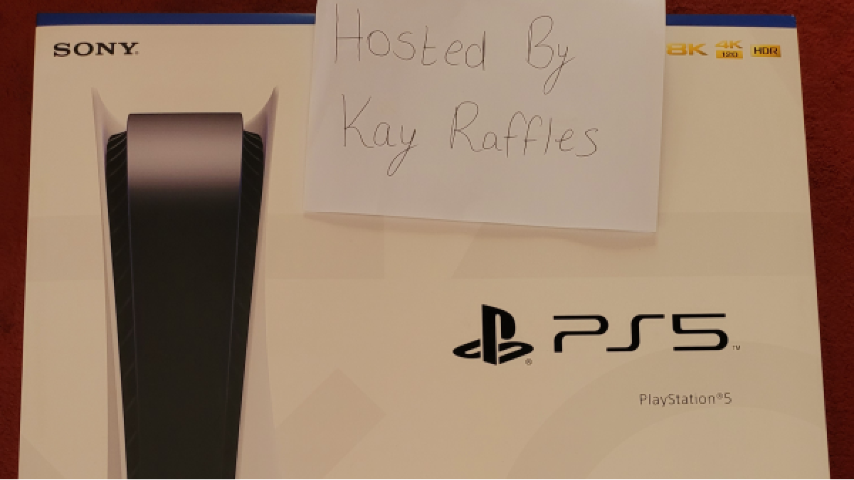 Enter Raffle to Win PS5 Disc Edition £3.50! hosted by Kay Raffles