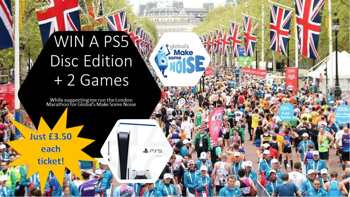Enter Raffle to Win Win a PS5 Disc Console hosted by Jesse Govett