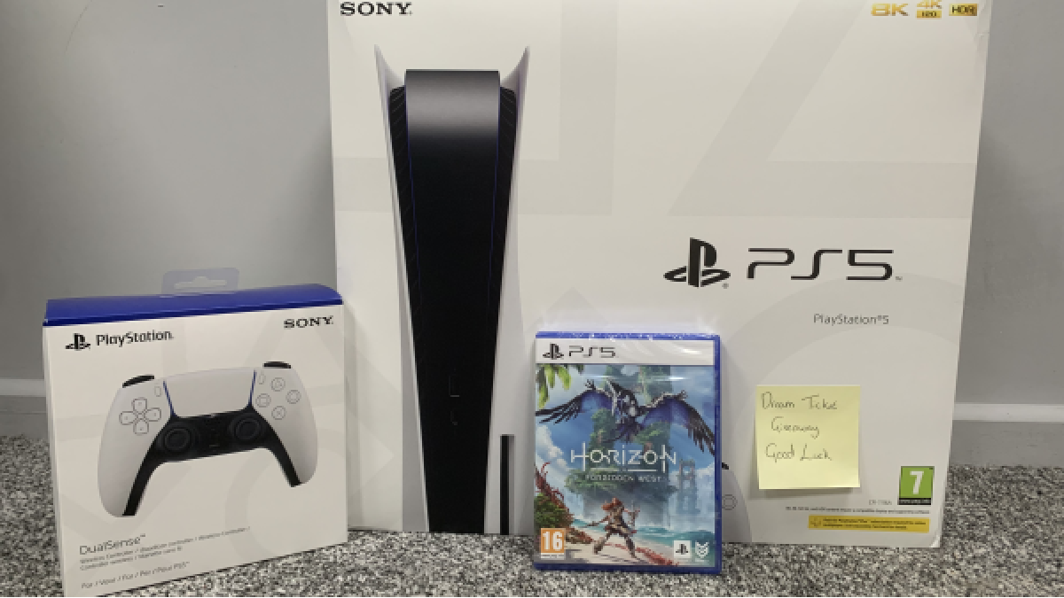 Enter Raffle to Win PS5 (Disc Edition) hosted by Dream Ticket Giveaway