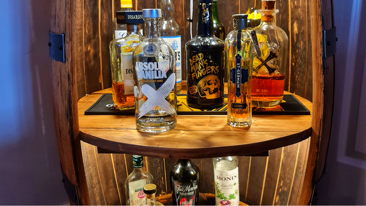 Enter Raffle to Win Drinks cabinet barrel hosted by George Turnbull