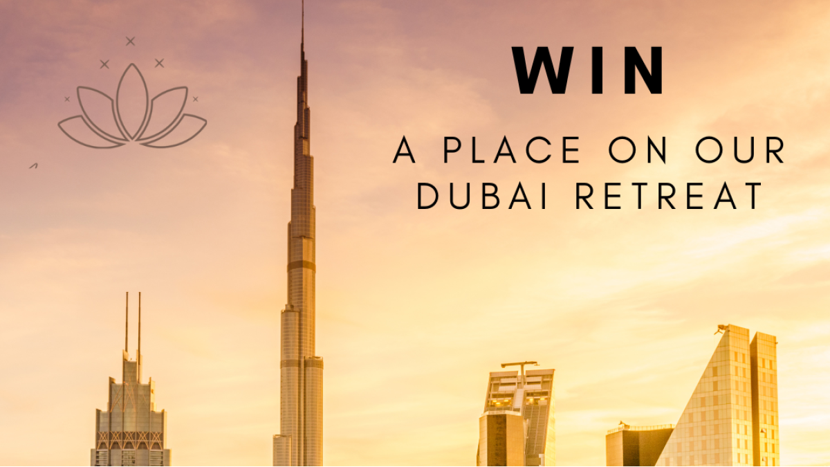 Enter Raffle to Win Dubai Retreat Prize Draw hosted by Retreat Yourself