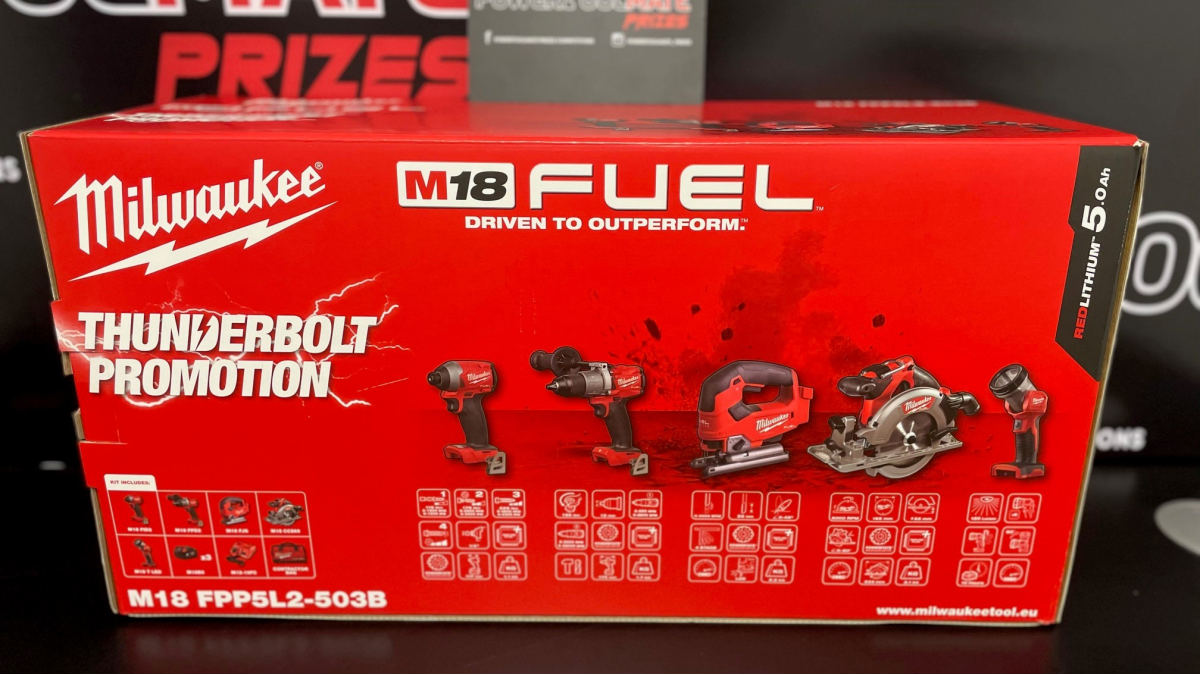 Enter Raffle to Win MILWAUKEE CHARITY COMP hosted by Powertoolmate prizes