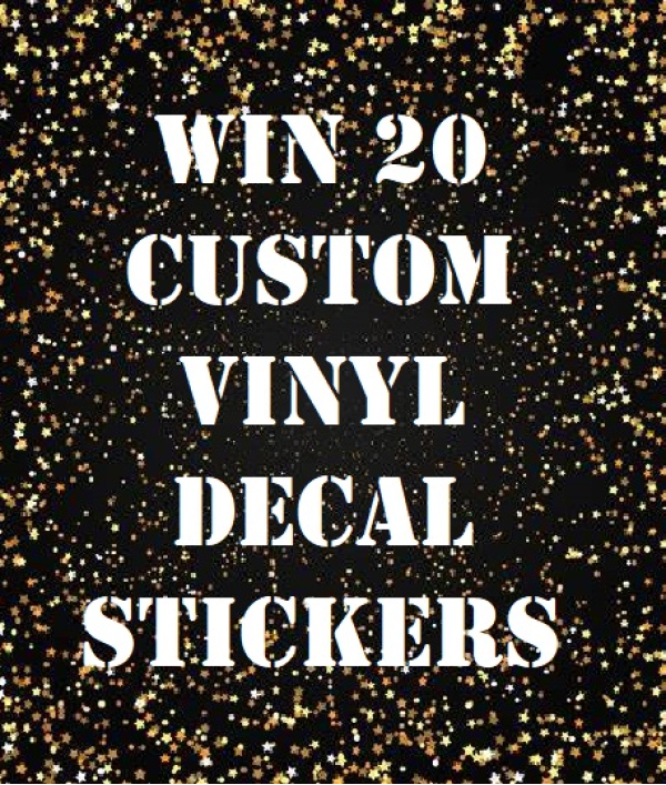 Enter Raffle to Win 20 VINYL PANTRY STICKERS! hosted by Shelley Gates