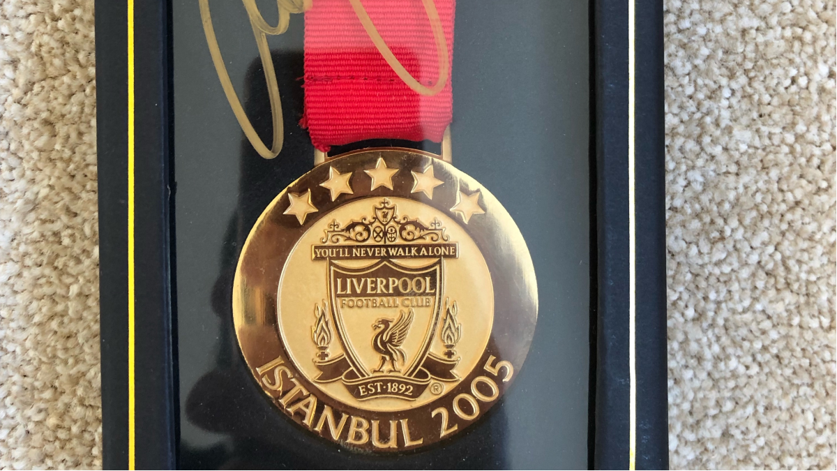 Enter Raffle to Win Carragher Signed Medal hosted by Ryan Broadhead