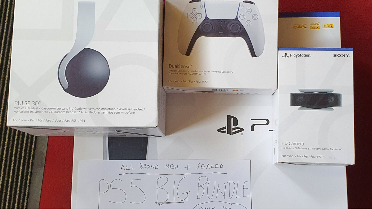 Enter Raffle to Win PS5 BIG BUNDLE FOR £4! hosted by Kay Raffles