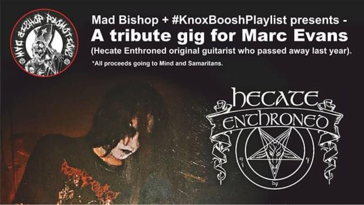 Enter Raffle to Win A Tribute to Marc Evans hosted by Hecate Enthroned