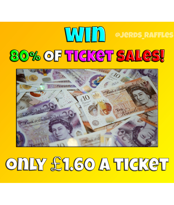 Enter Raffle to Win WIN UP TO 80% OF POT hosted by Jerd raffles
