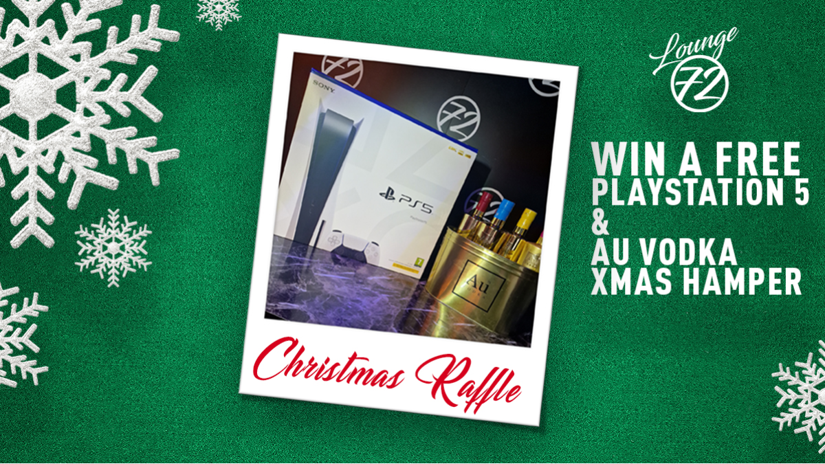 Enter Raffle to Win XMAS PS5 GIVEAWAY hosted by LOUNGE 72