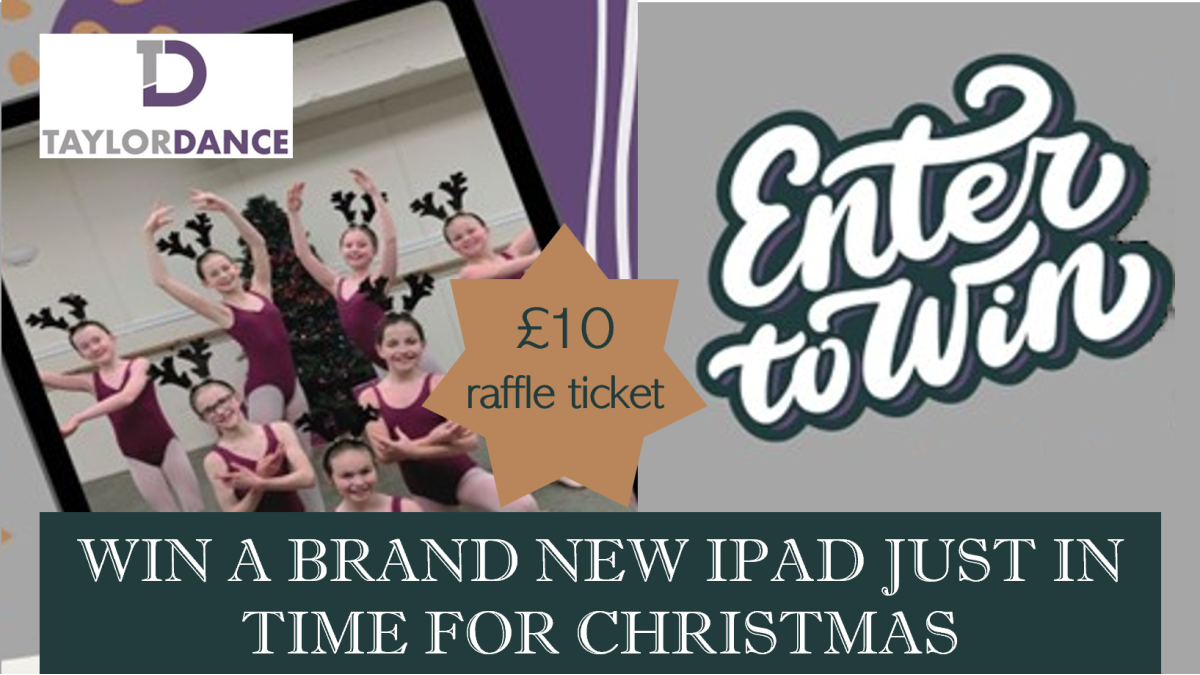 Enter Raffle to Win a Brand New iPad hosted by Taylor Dance