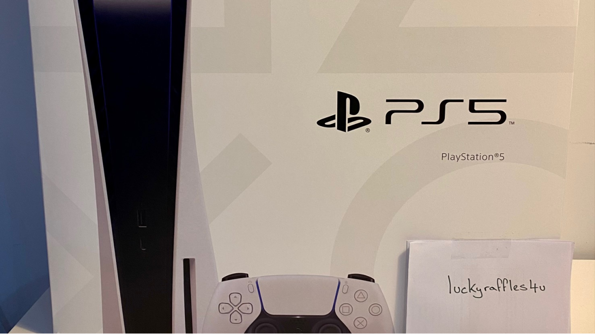 Enter Raffle to Win Sony PS5 Disc Edition hosted by Peter Skelton