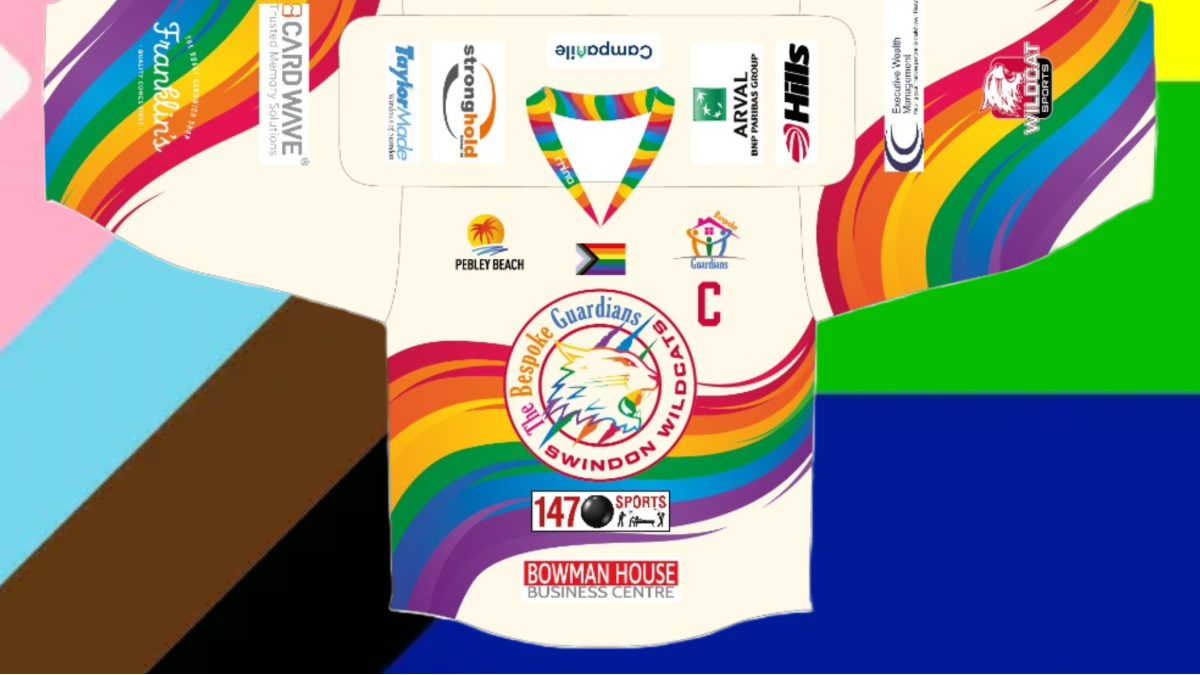 Enter Raffle to Win #00 Scratch Pride Jersey hosted by Swindon Wildcats