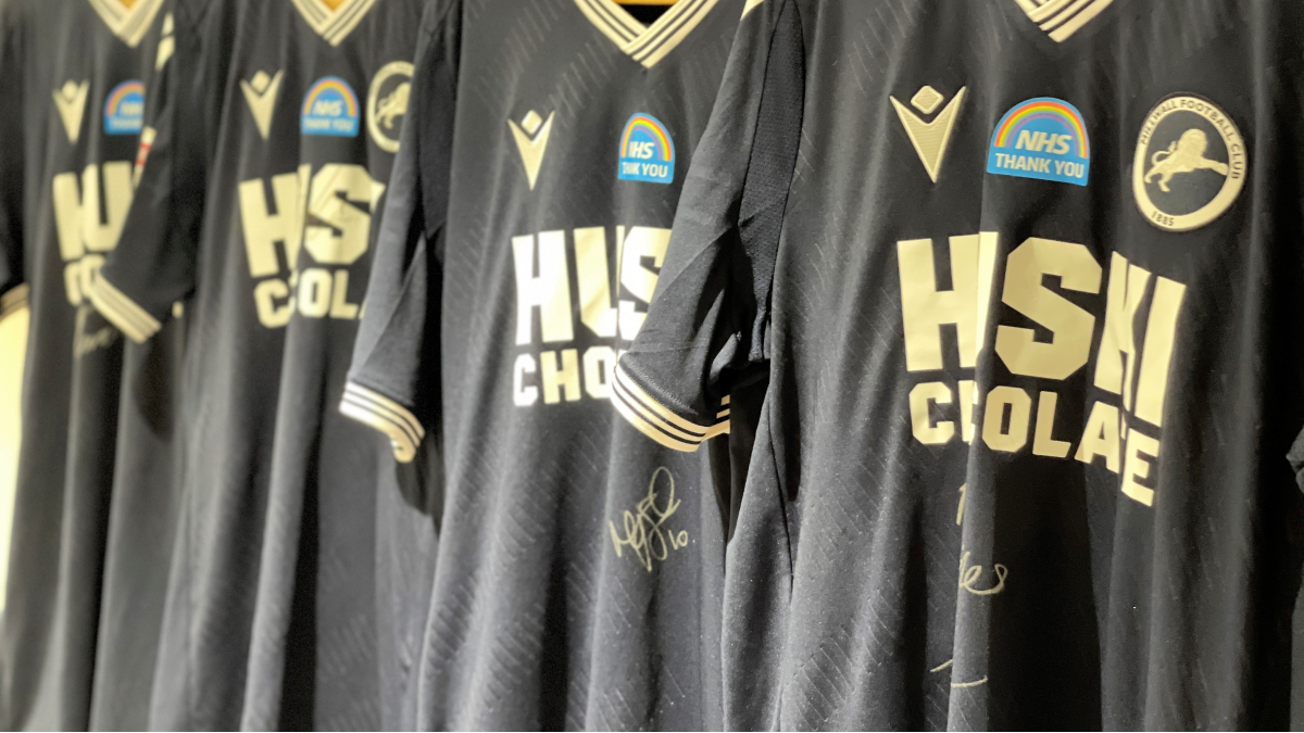 Enter Raffle to Win Rare Millwall NHS Shirts hosted by In Memory of ...