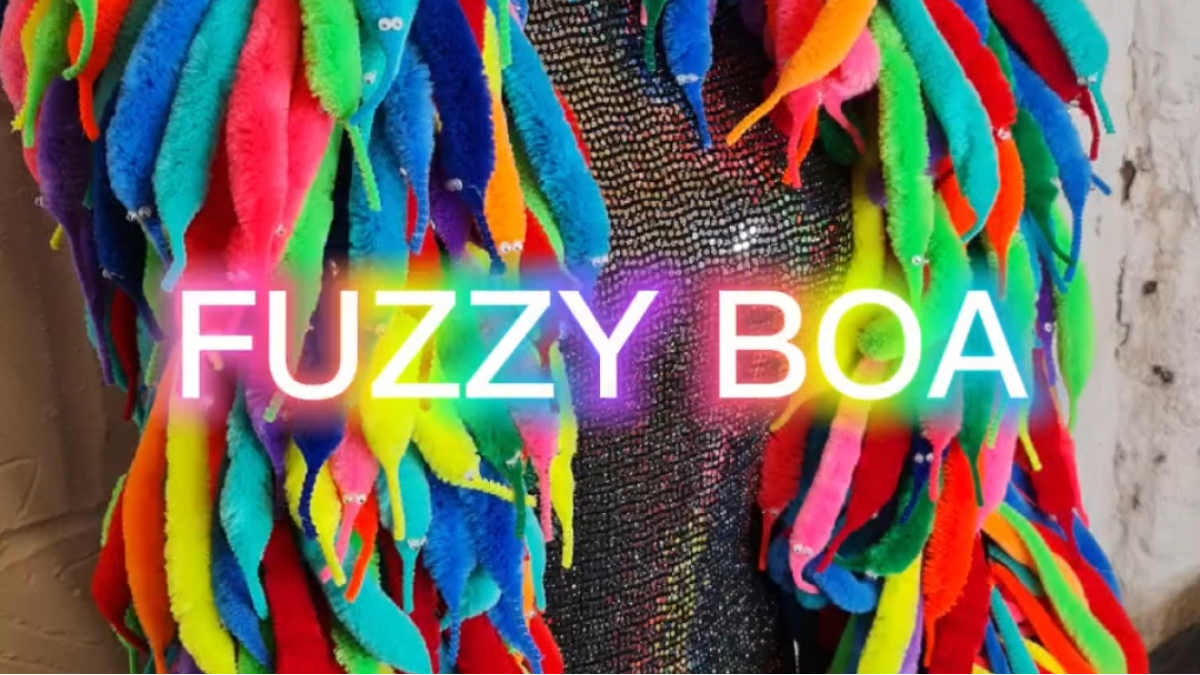 Enter Raffle to Win WIN A FUZZY WORM BOA hosted by SILVER ROX