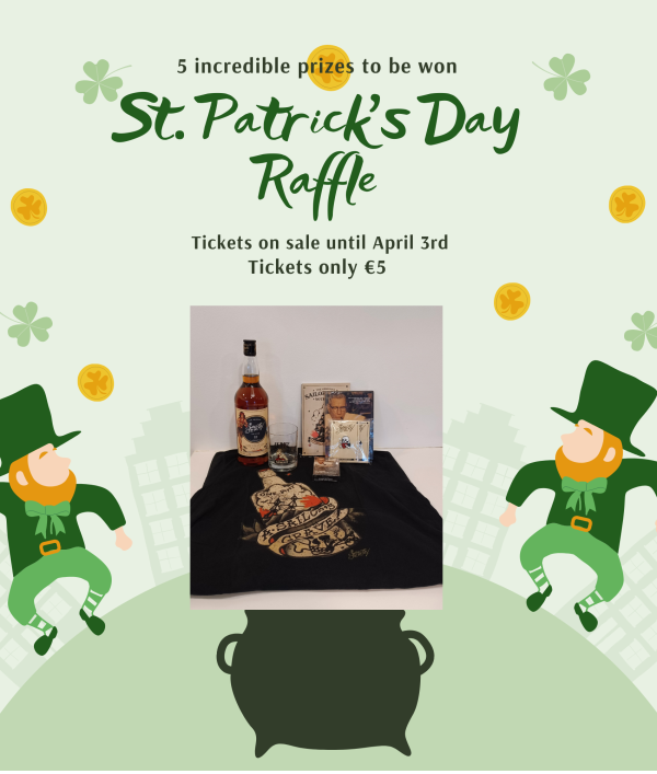 Enter Raffle to Win Irish Red Cross Raffle hosted by Ian Rourke