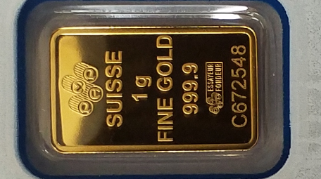 Enter Raffle to Win Gold Bar Minted 1G hosted by Shaun Rose