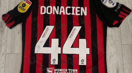 Enter Raffle to Win Signed Ipswich Shirt! hosted by In Memory of Mila