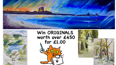 Enter Raffle to Win ORIGINAL ART hosted by sheila graber