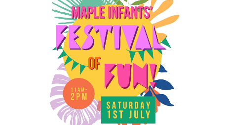 Enter Raffle to Win Festival of Fun Prizes! hosted by Maple Infants' School