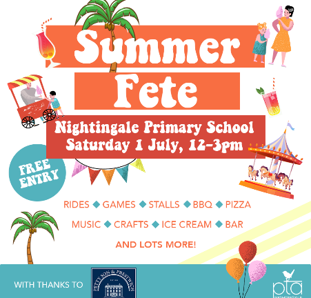 Enter Raffle to Win Summer Fete Raffle 2023 hosted by Nightingale ...