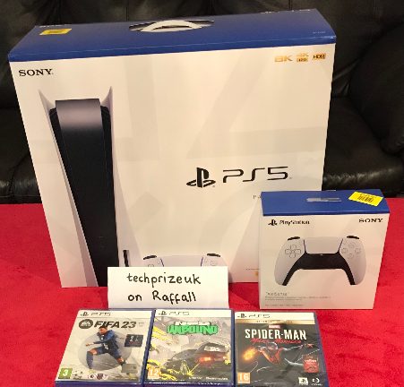 Enter Raffle to Win Playstation 5 Bundle hosted by Uzma