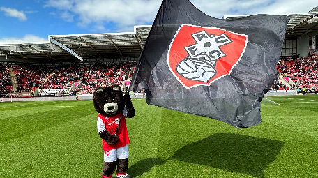 Enter Raffle to Win Miller Bear's Shirt! hosted by Rotherham United ...
