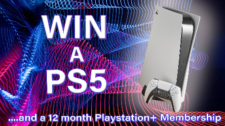 Enter Raffle to Win Brand New PS5 Console hosted by BE IN IT 2 WIN IT
