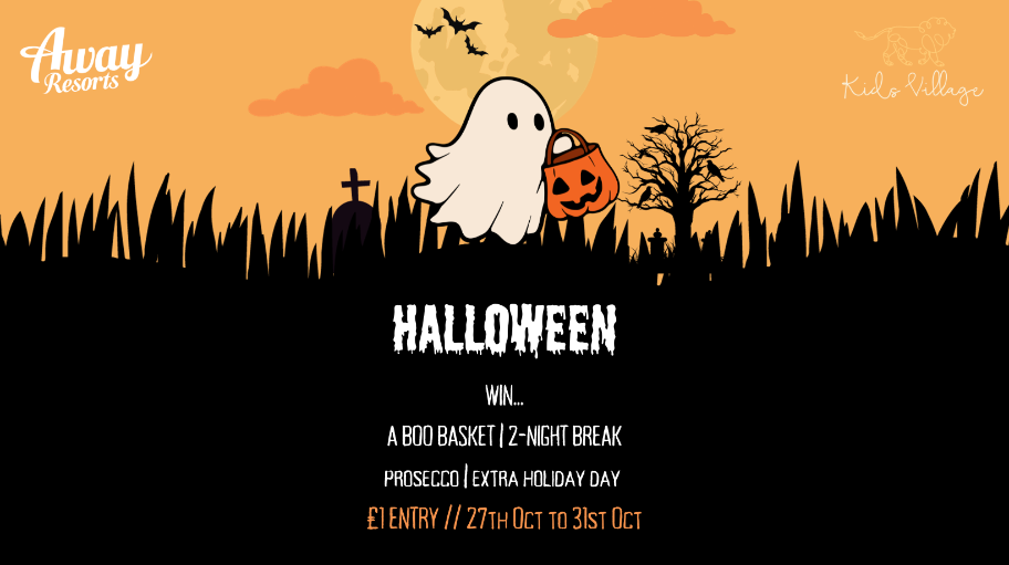 Enter Raffle to Win Halloween Competition 👻 hosted by Away Resorts