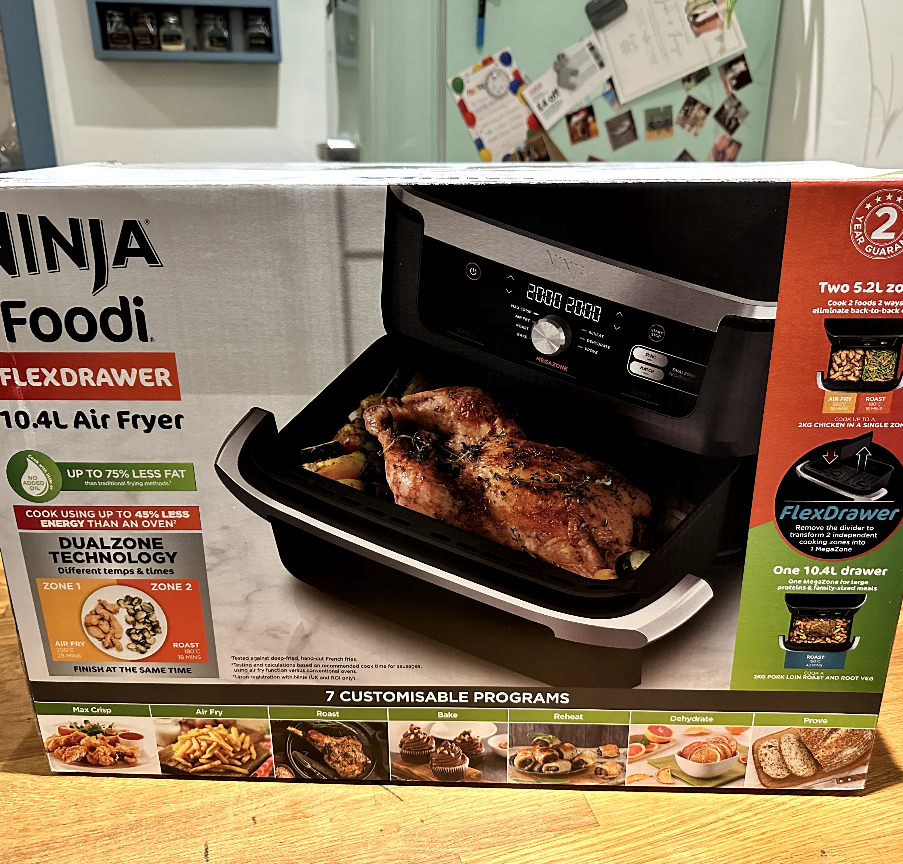 Enter Raffle to Win Ninja Foodi FlexDrawer Air Fryer 10.4L AF500UK ...