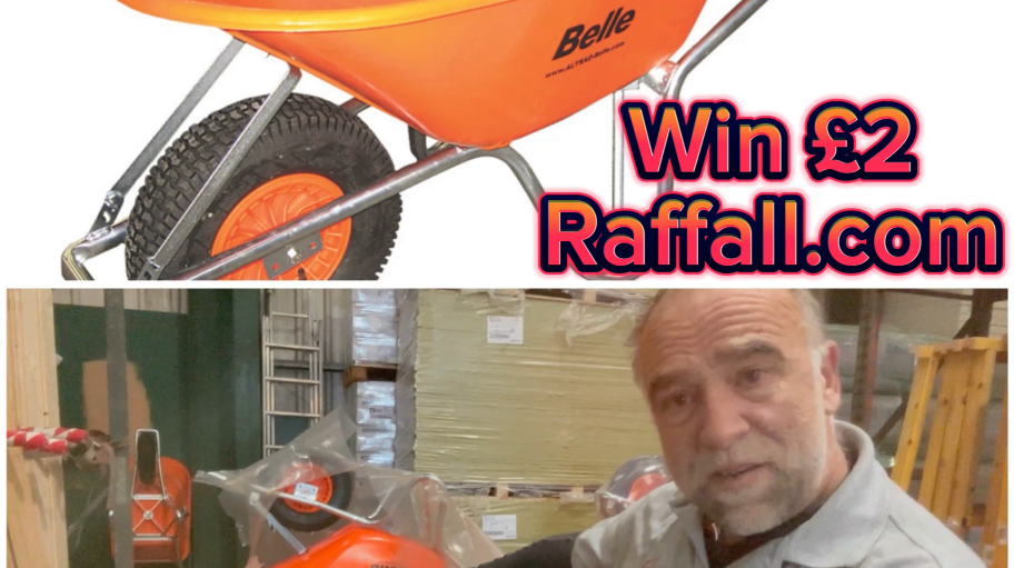 Enter Raffle to Win Win a Belle warrior wheelbarrow hosted by Scott Baker