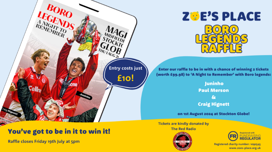 Enter Raffle to Win 2 Tickets for"Boro Legends - A Night to Remember ...