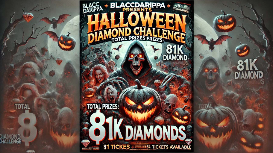 Enter Raffle to Win B,I,G,O Halloween Diamond Challenge 81k in Prizes ...