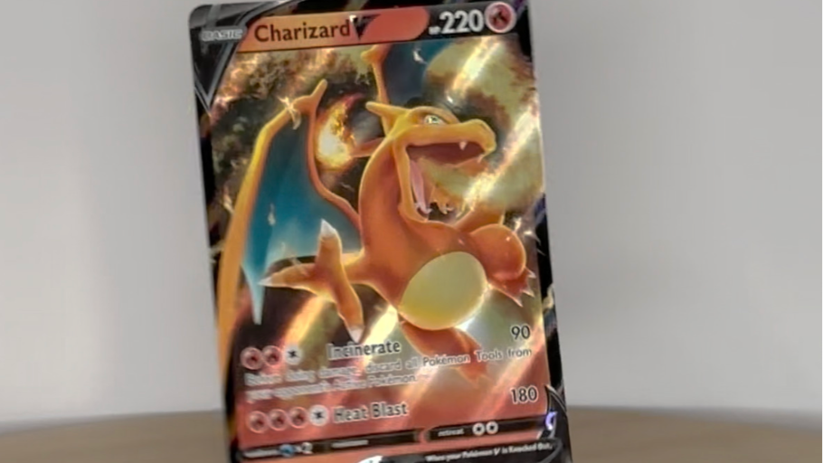 Enter Raffle to Win Charizard V Holographic Pokemon Card hosted by ...