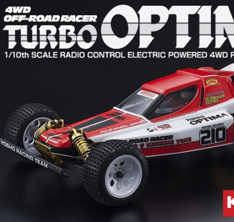 Enter Raffle to Win A NIB Kyosho Turbo Optima 1/10th RC Buggy hosted by ...