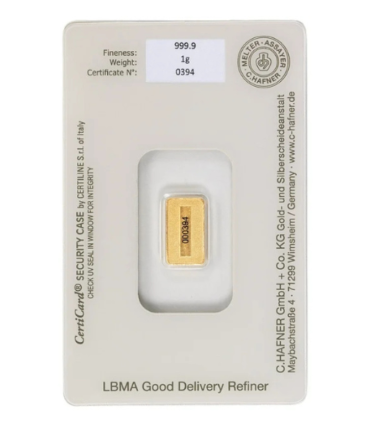 Enter Raffle to Win a 1g Gold Bar (3 Chances to Win!) hosted by Boss ...