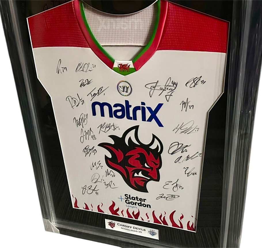 Enter Raffle to Win Cardiff Devils Jerseys in support of Junior Devils ...