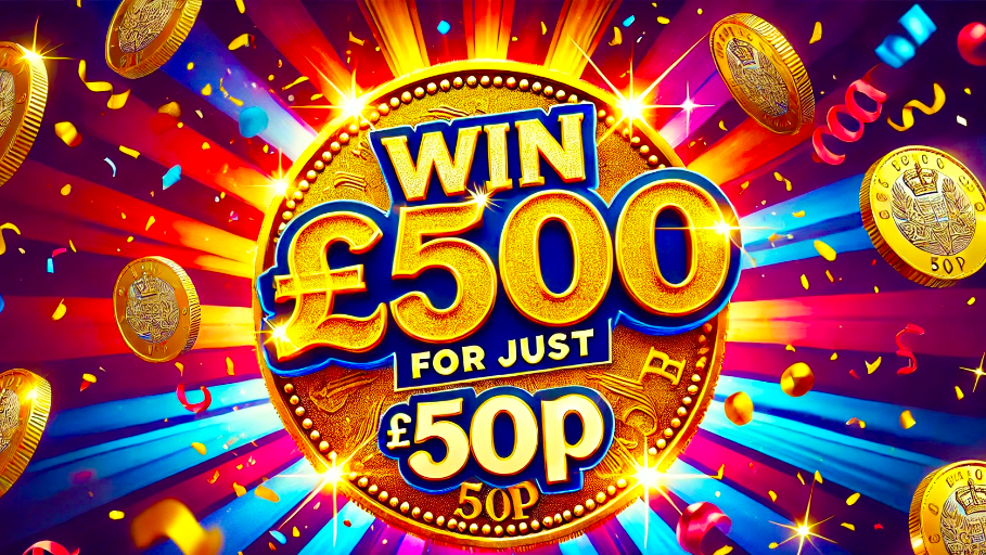 Enter Raffle to Win £500 for 50p hosted by Mr Chang