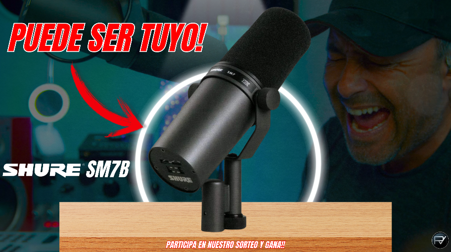 Enter Raffle to Win 1 SURE SM7B PRO MICROPHONE hosted by PABLO VARGAS