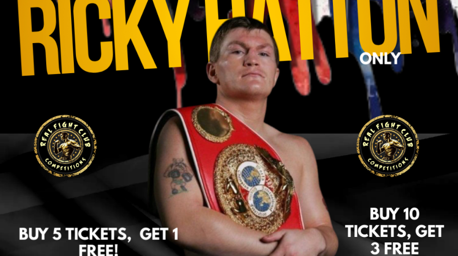 Enter Raffle to Win Win a Signed Ricky Hatton Boxing Glove! hosted by ...