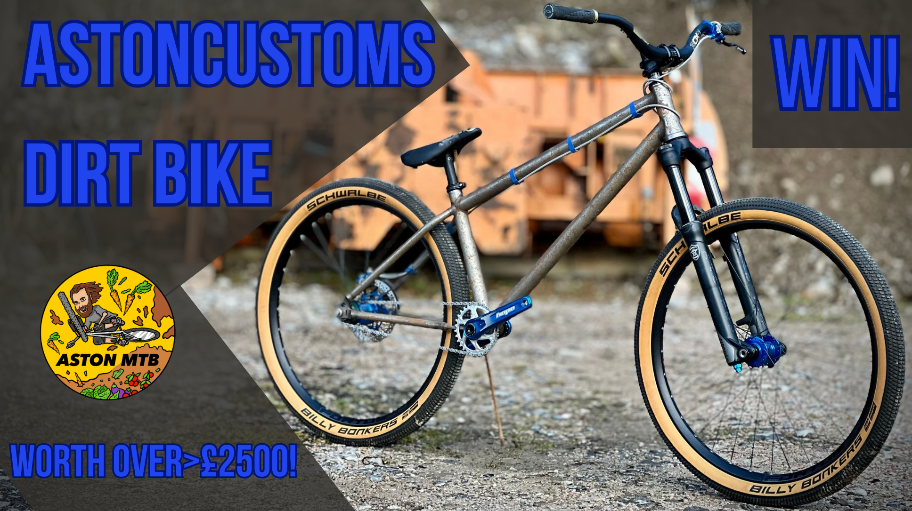 Enter Raffle to Win AstonCustoms DJ /Pumptrack Bike hosted by AstonMTB