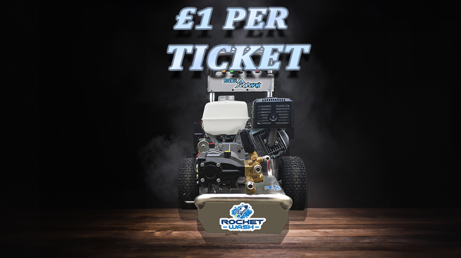 Enter Raffle to Win SeaHawk 21lpm 200 Bar Pressure Washer! HONDA GX390 ...