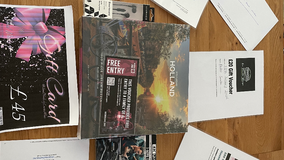 Enter Raffle to Win Big raffle. Prizes from weekends away to Tattoos ...