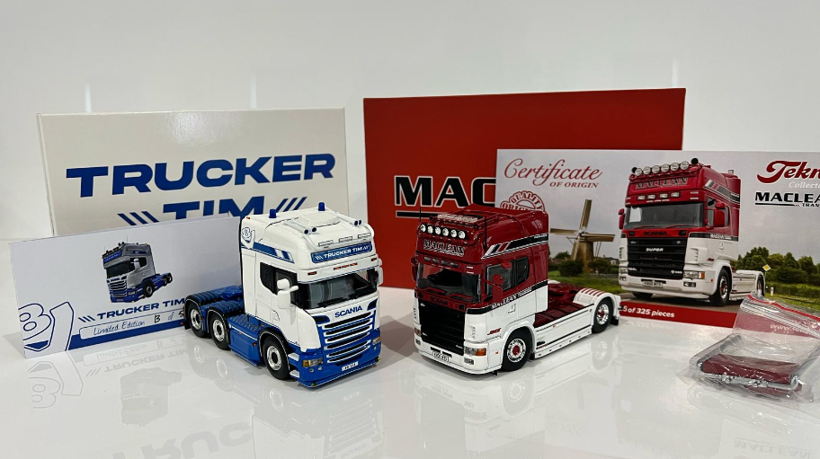 Enter Raffle to Win TRUCKER TIM & NIPPERS 1:50 SCALE MODEL TRUCKS ...