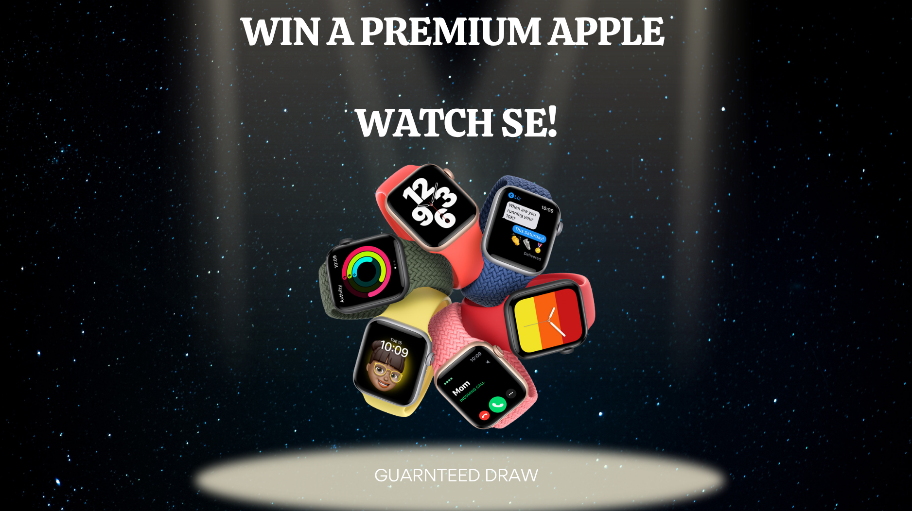 Enter Raffle to Win An Apple Watch SE! hosted by Elite Edge Entries