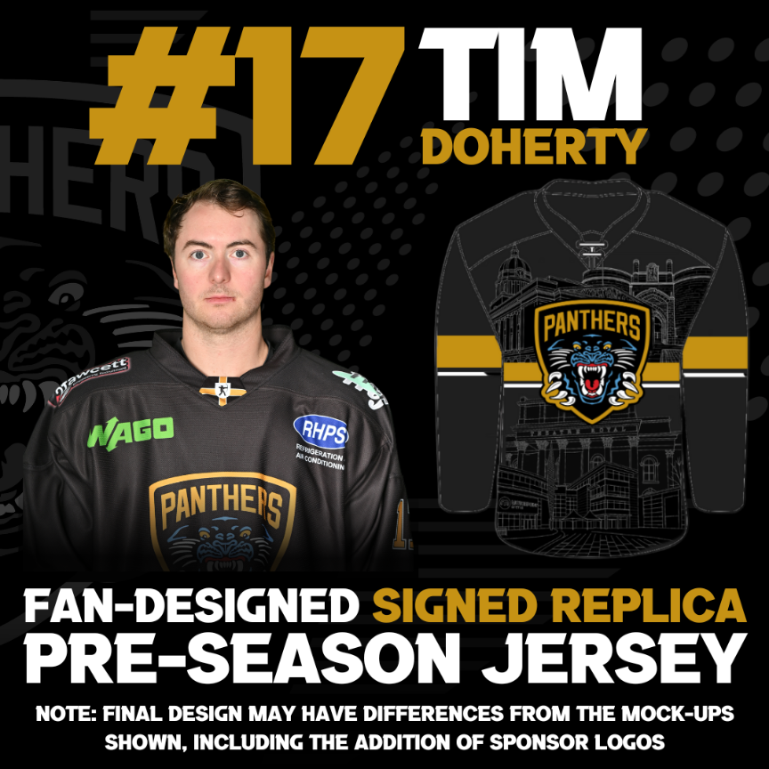 Enter Raffle to Win Signed Replica Tim Doherty Pre-Season Jersey hosted ...